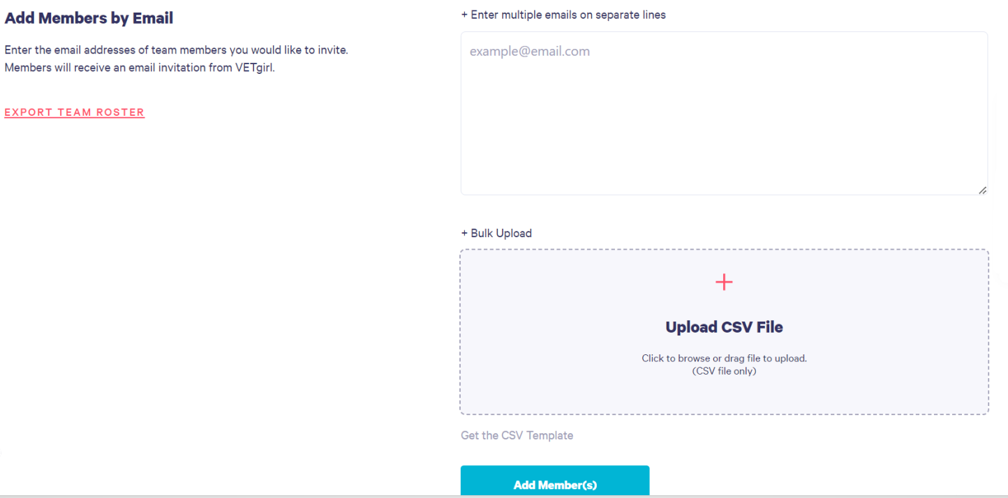 How do I add a new team member?