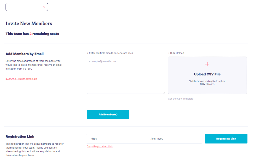 How do I add a new team member?