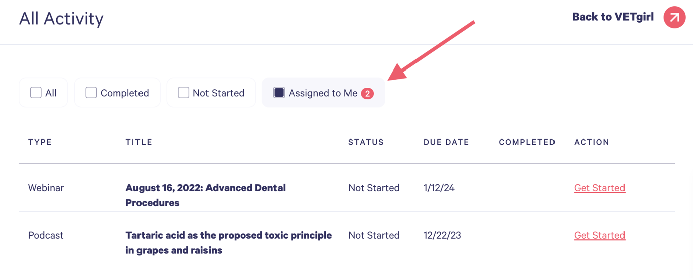How do I access and complete my assignments?